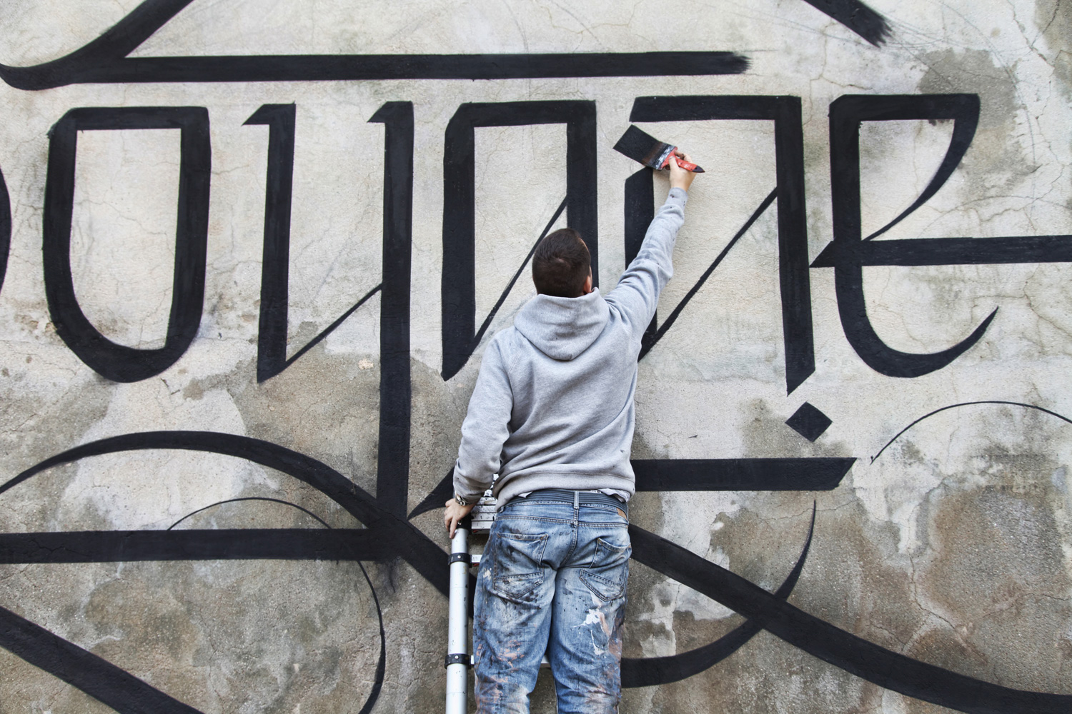 VOYAGE - Latest Calligraphy Mural – Urban Calligraphy / Simon Silaidis